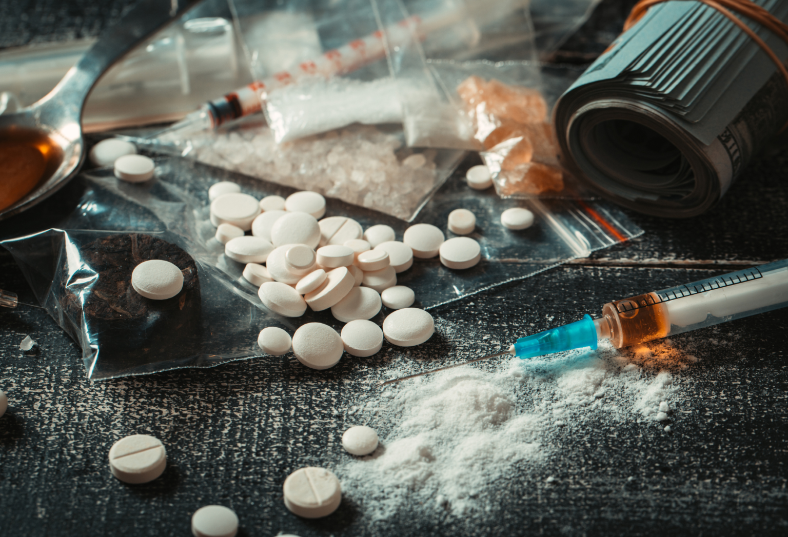 What Are the Four Major Drugs Associated with Crimes?